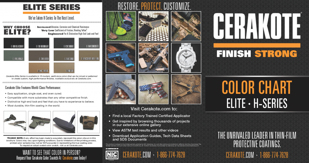 Cerakote Colors - Jeff's Cerakote
